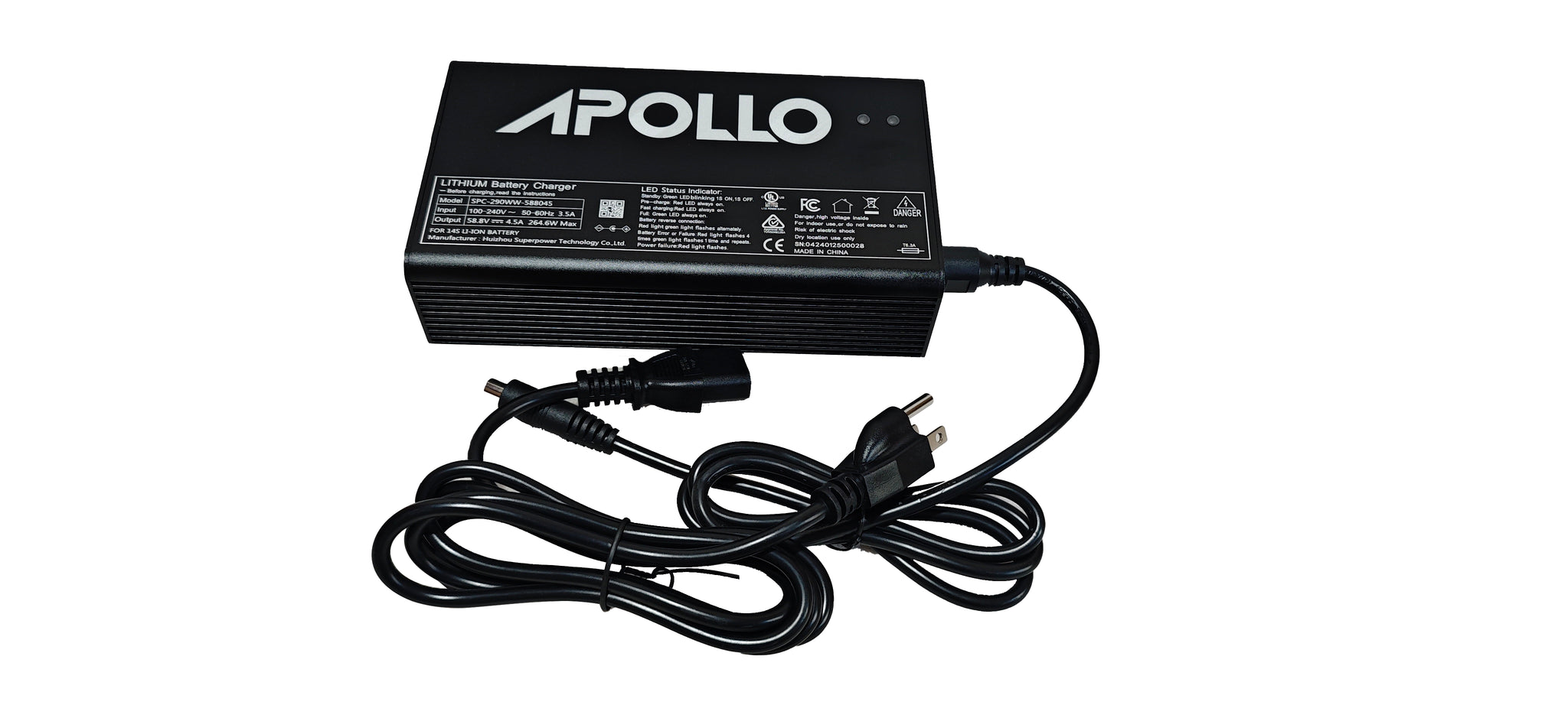 Apollo Pro Charger Assembly